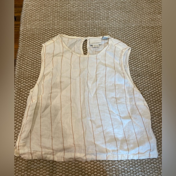 Cynthia Rowley | Tops | Cynthia Rowley Striped Sleeveless Tank | Poshmark